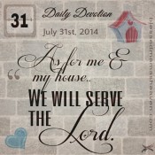 July/August Devotions – Blessed Mama's Heaven