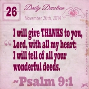 November Devotions – Blessed Mama's Heaven