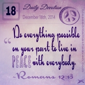 December Devotions – Blessed Mama's Heaven
