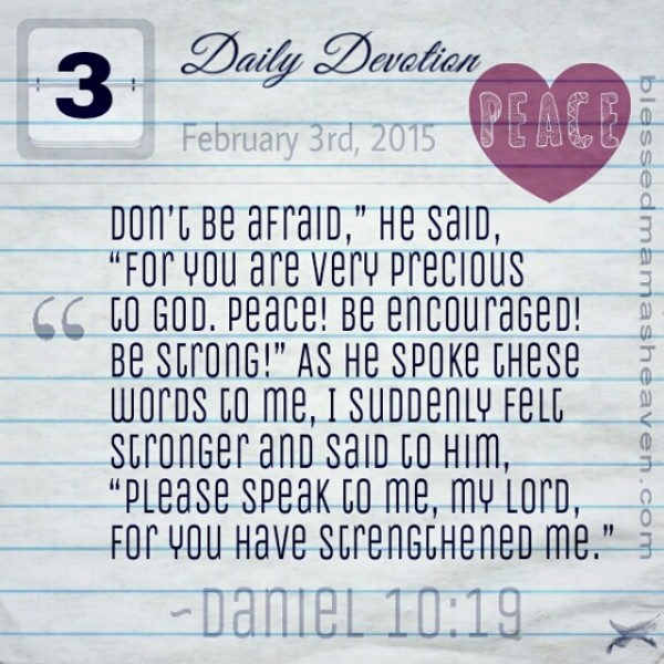 February Devotions – Blessed Mama's Heaven