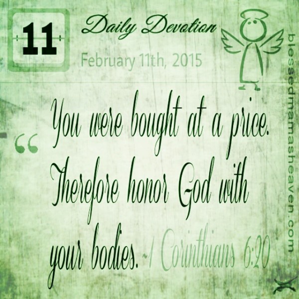 February Devotions – Blessed Mama's Heaven