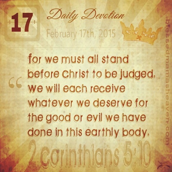 February Devotions – Blessed Mama's Heaven
